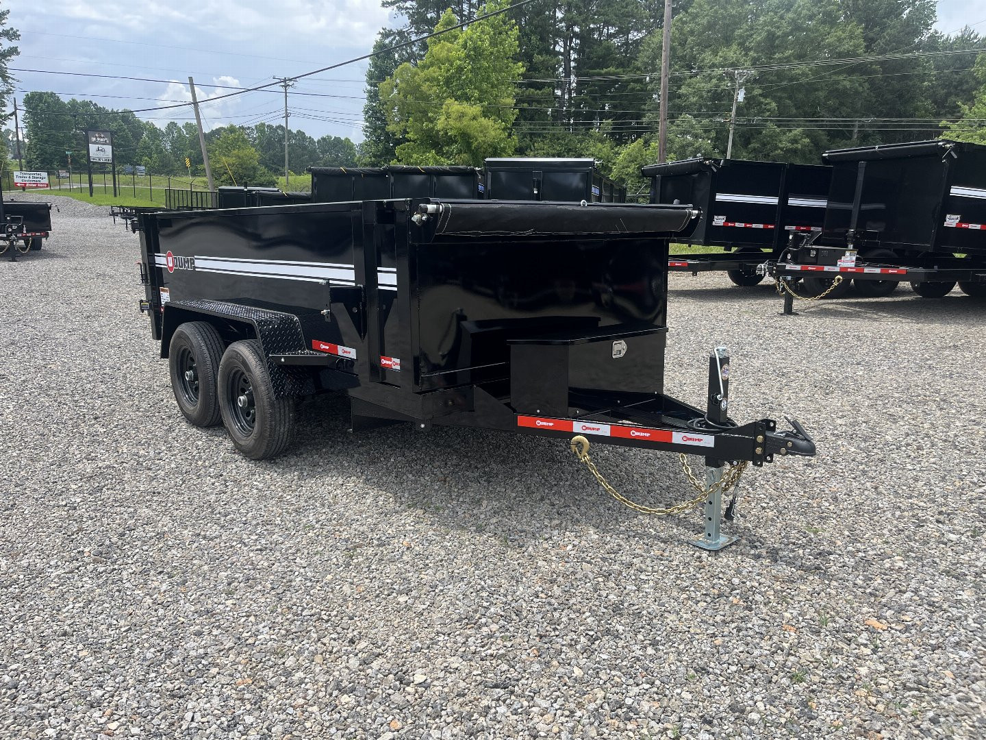 New 2025 U-Dump 6x12x31" Dump Trailer, Pro-Lite Series, 10K GVWR, Slide ...