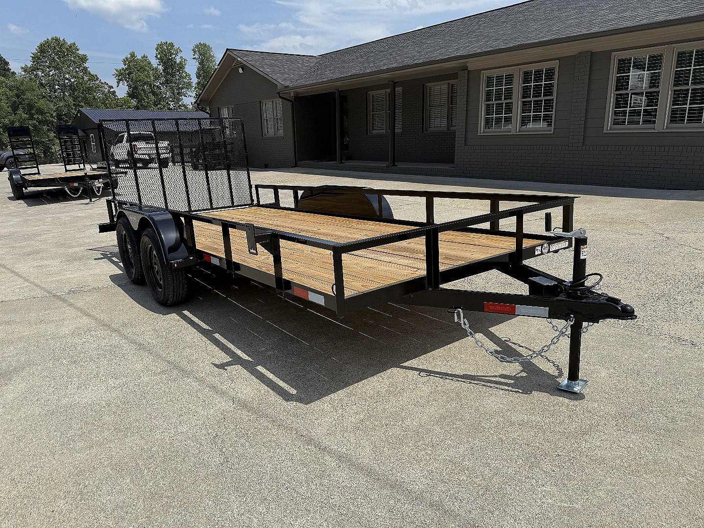New 2025 Triple Crown 6x16 Utility Trailer With 48" Mesh Gate, 5500 ...