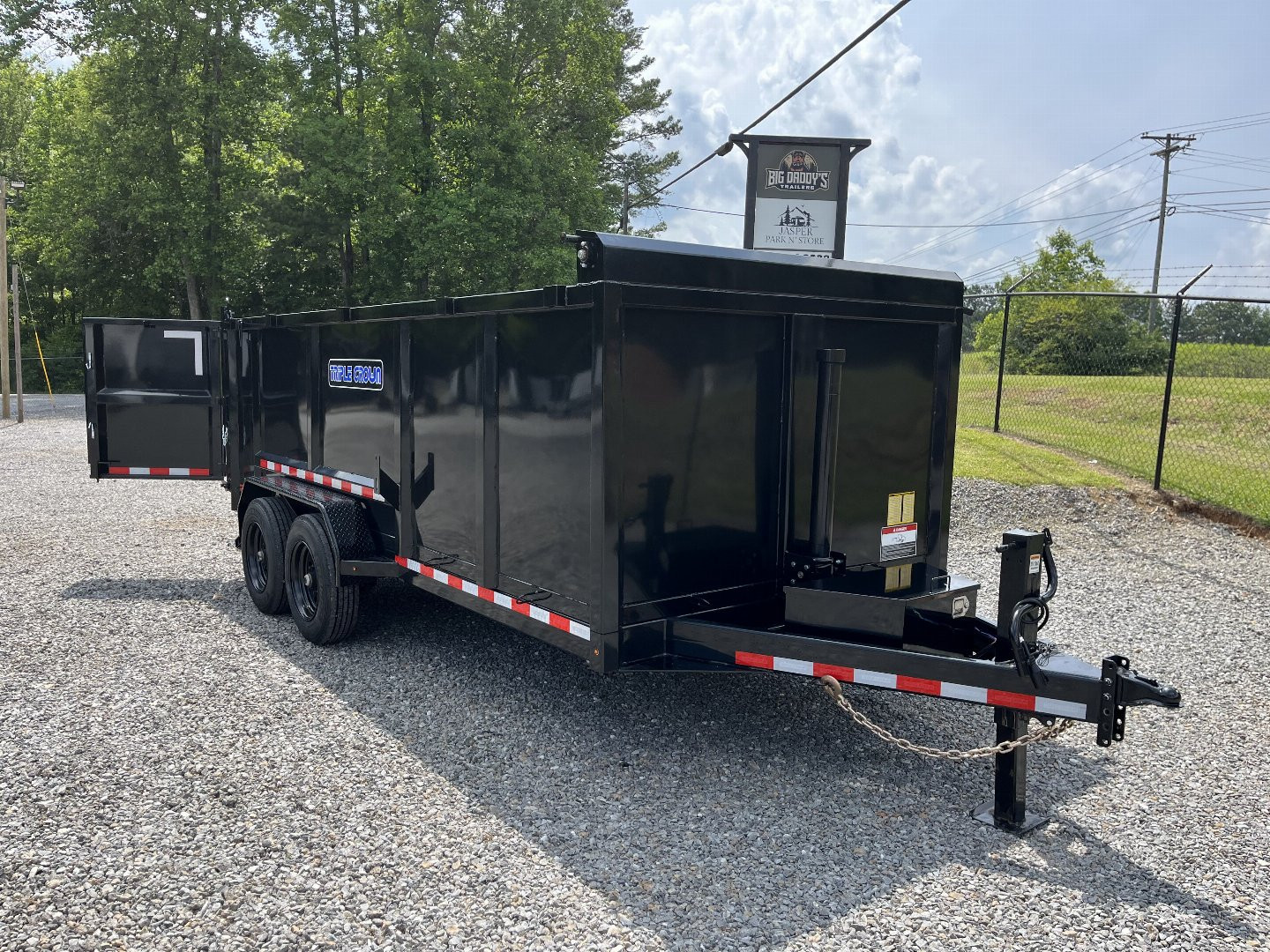 New 2025 Triple Crown 7'x16'x48" Heavy Duty Dump Trailer, 16K GVWR ...