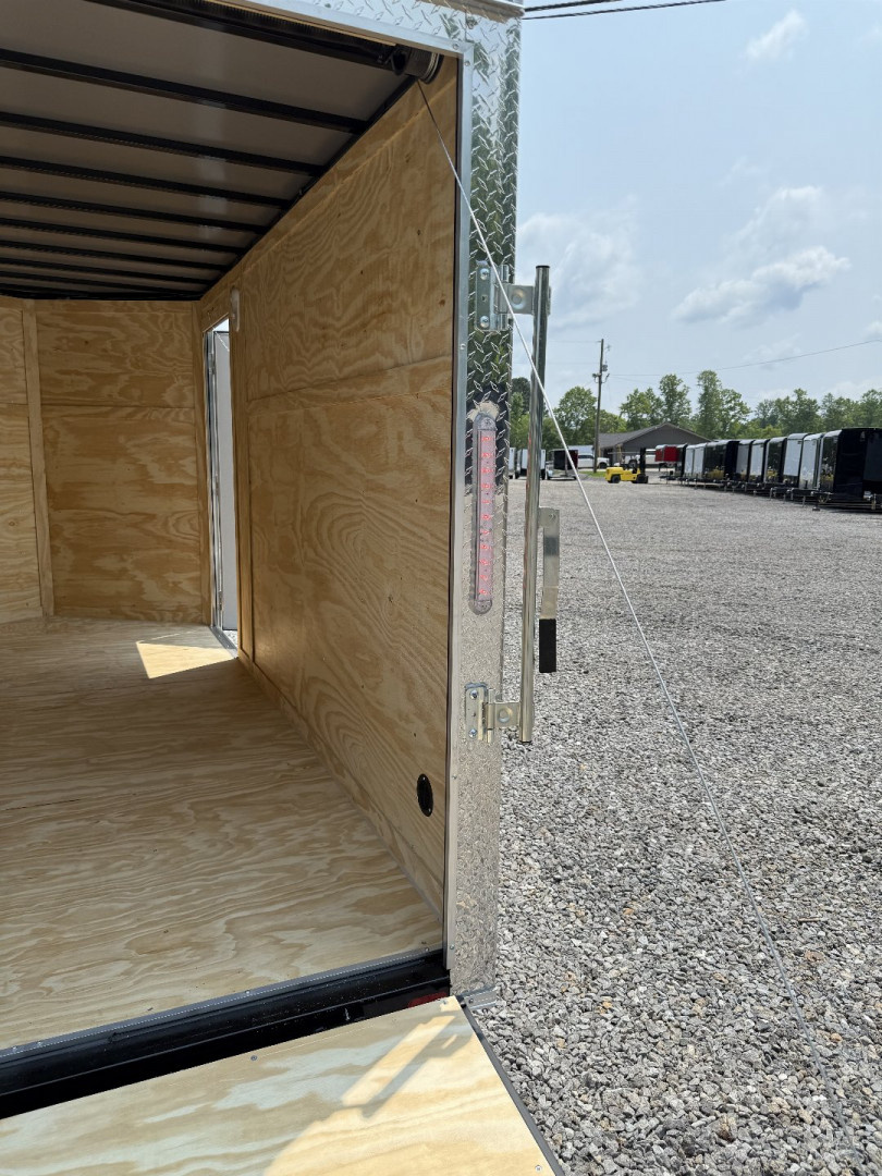 New 2025 BIG DADDY'S EDITION 6X12 ENCLOSED TRAILER, BLACK POLYCOR, 6'3 ...