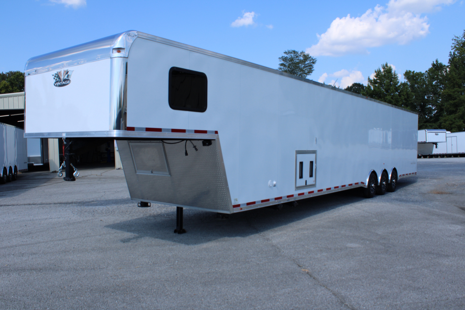 New 2025 Vintage Trailers 8.5x48 Race Trailer with Bathroom for sale in ...