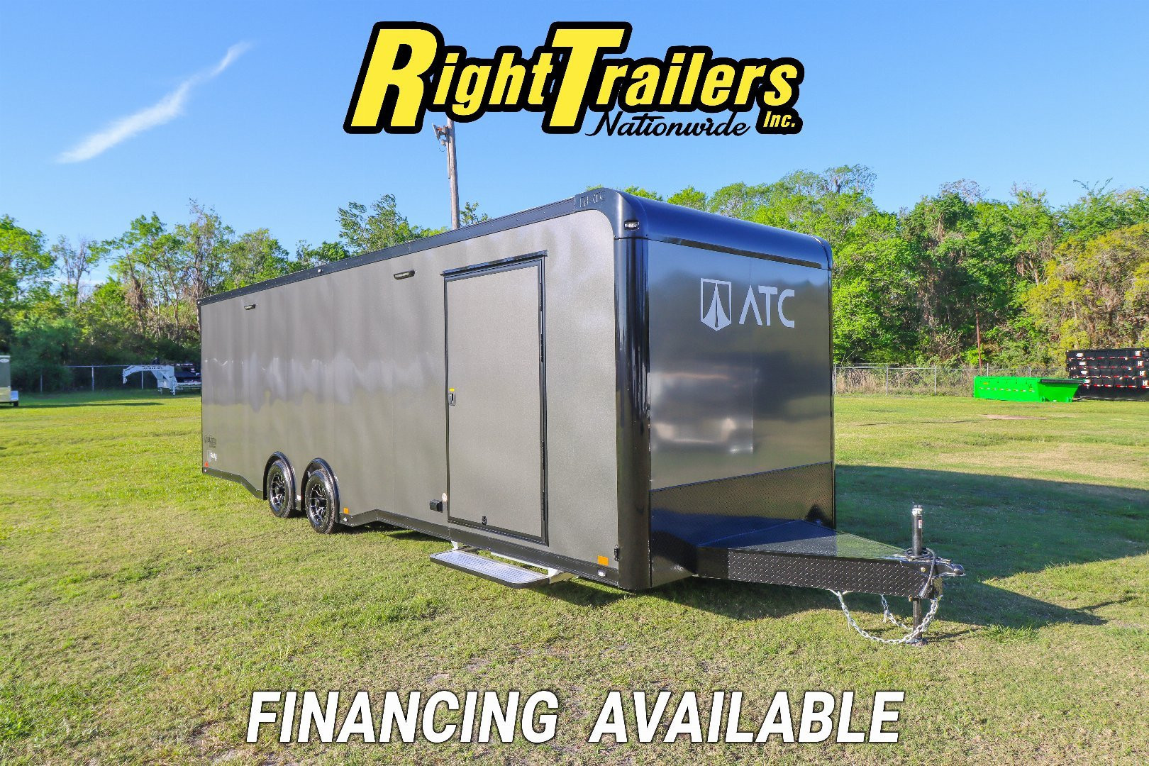 New 2025 ATC 8.5x28 Race Trailer
