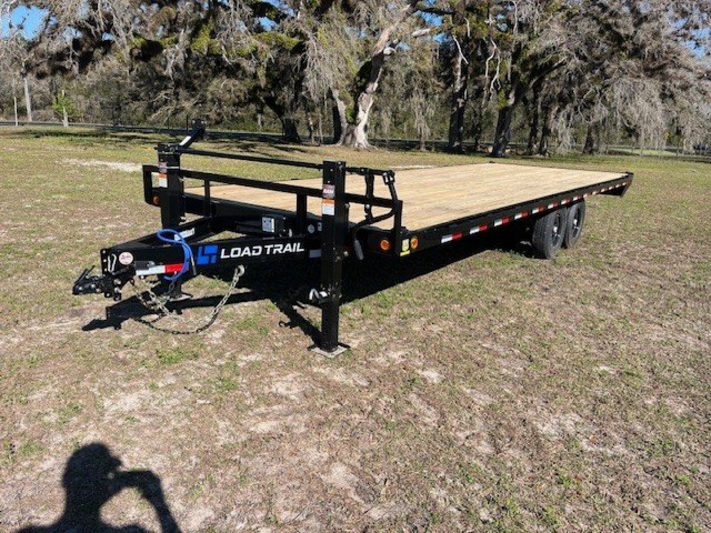 New 2025 Load Trail 102 x 24 14K Deckover Pintle Hook Equipment Trailer ...