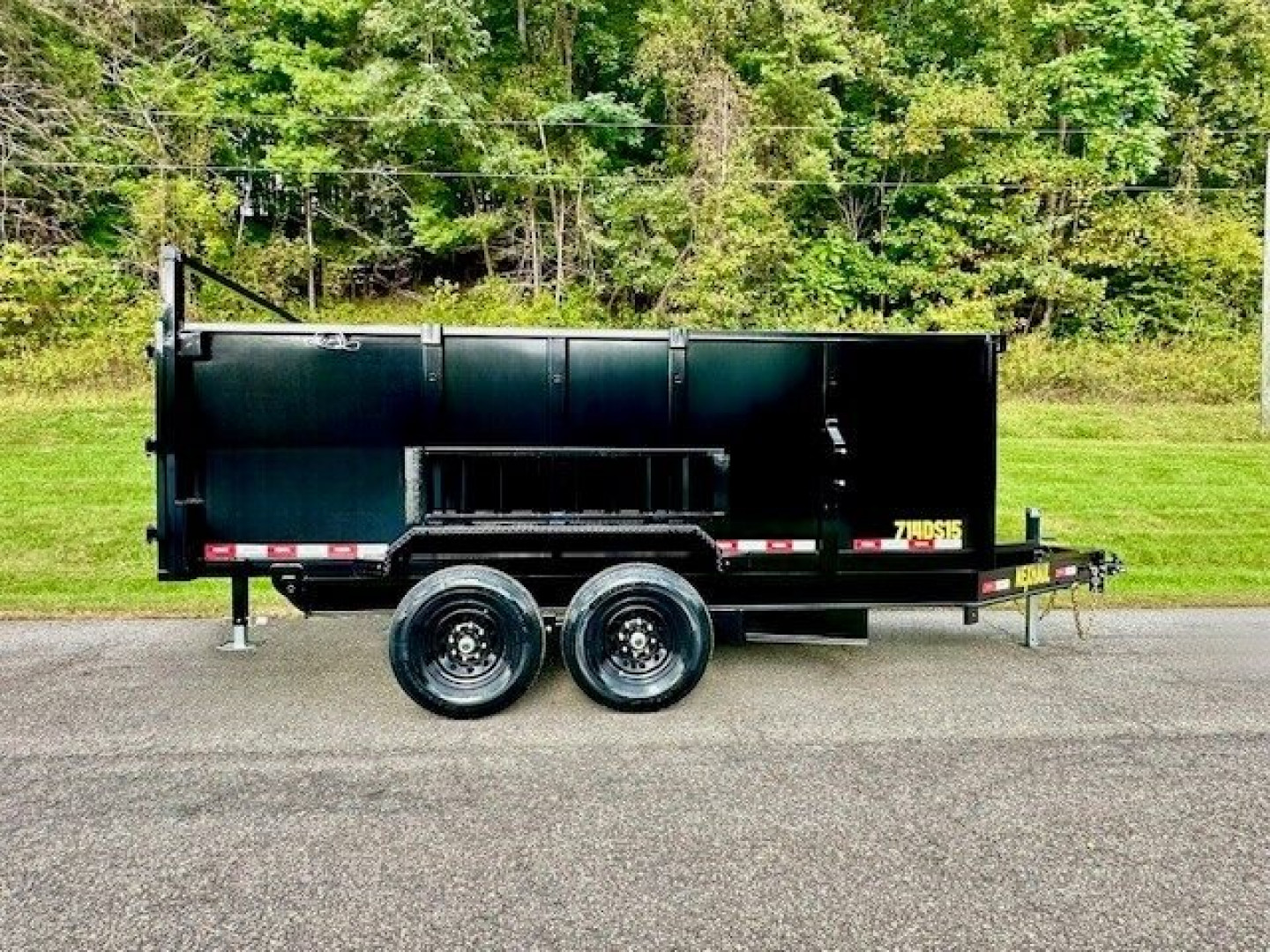 New 2025 NEXHAUL 7X14 Dump Trailer w/4ft Walls 15K for sale in ...