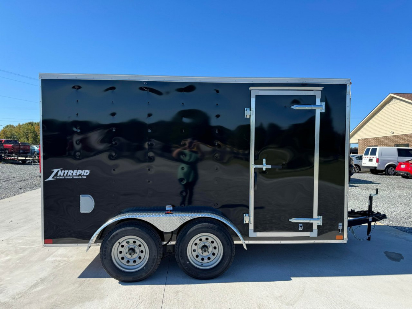 New HOMESTEADER 7X12 Enclosed Trailer 712IT