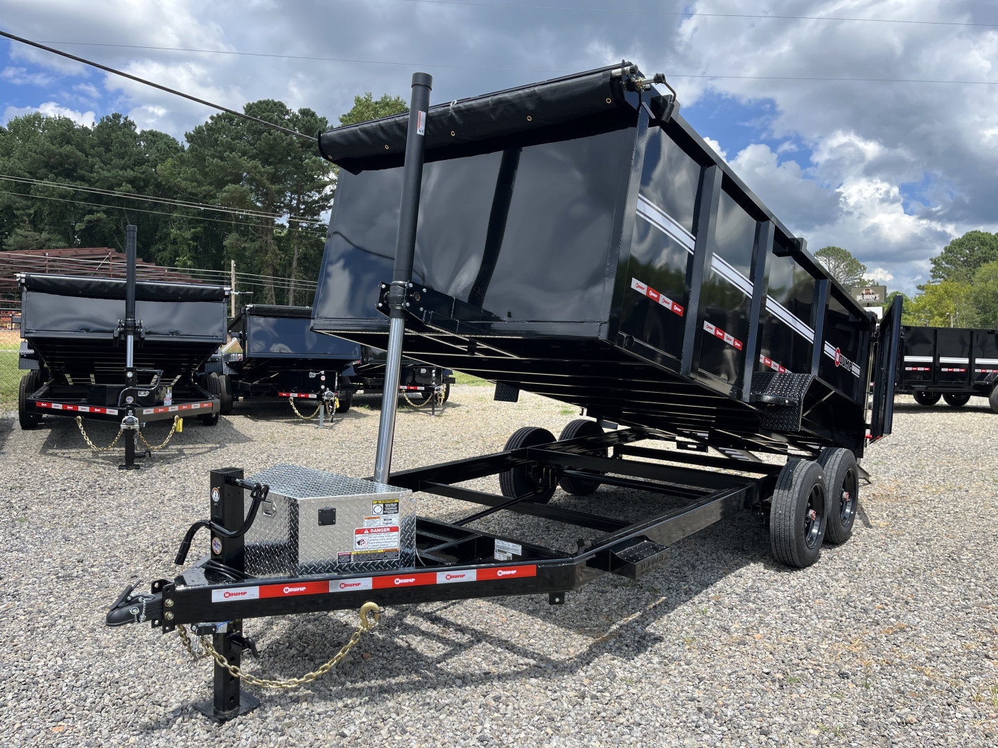 New 2025 U-Dump 7'x16'x48" Pro-Heavy Low-Profile Dump Trailer, 16K GVWR ...