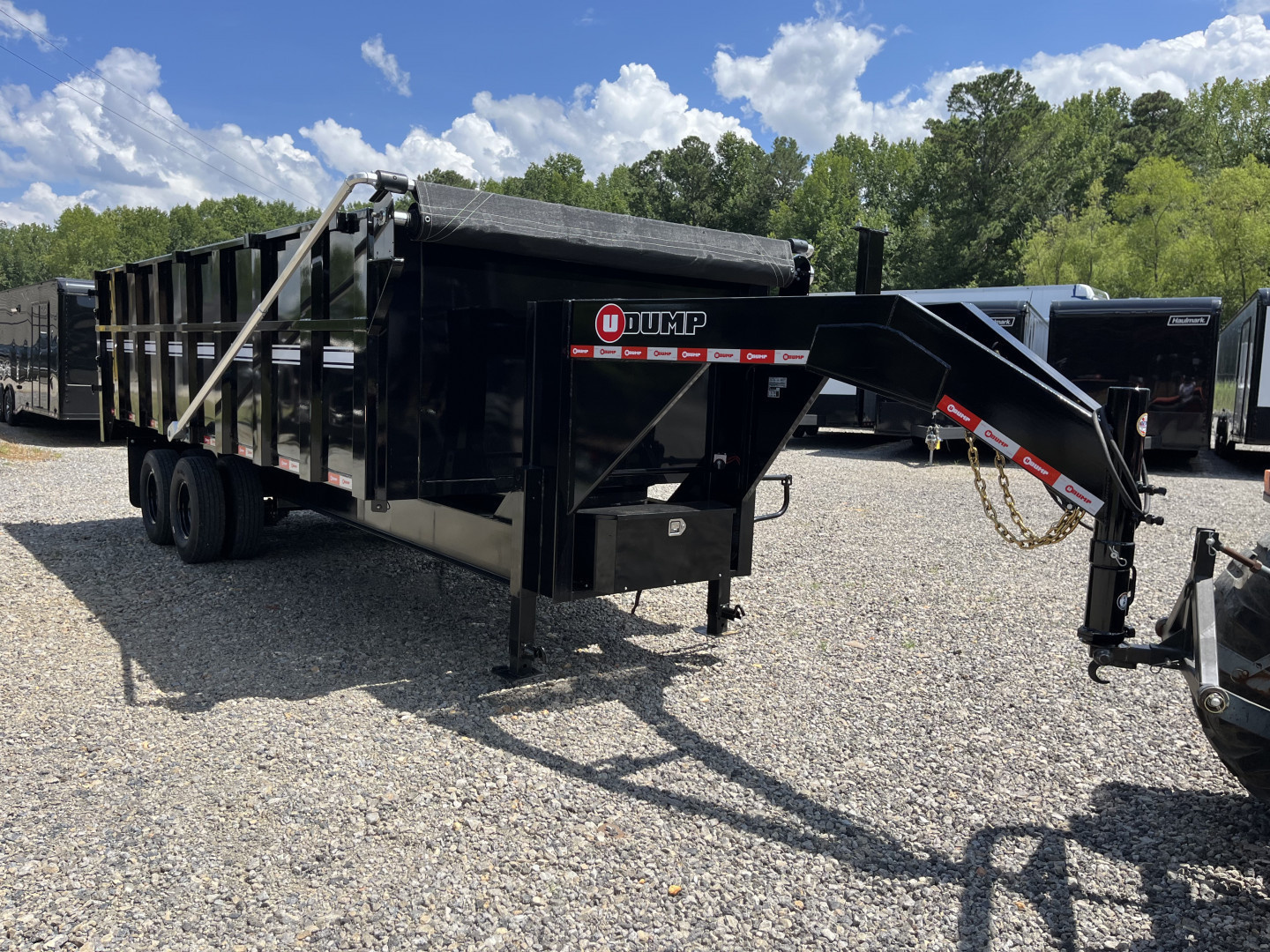 New 2025 U-Dump 8'x20' With 48" Sides, Tandem-Dual Gooseneck Dump ...