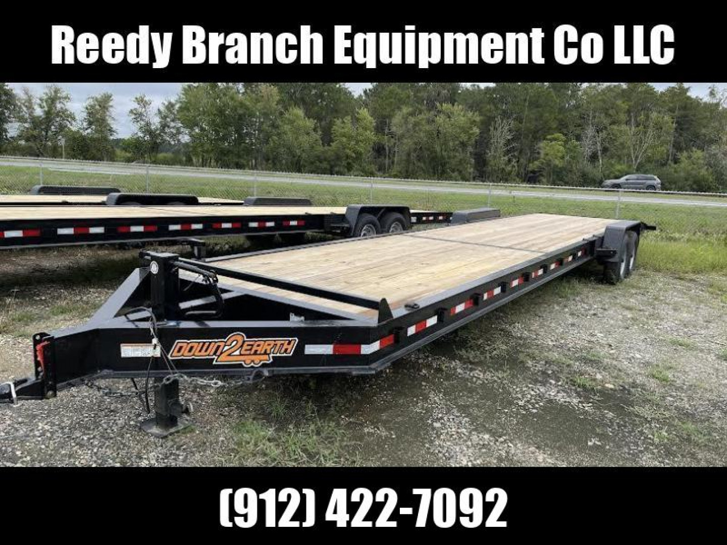 New New 82"x36' (2) Car Hauler - Down to Earth.