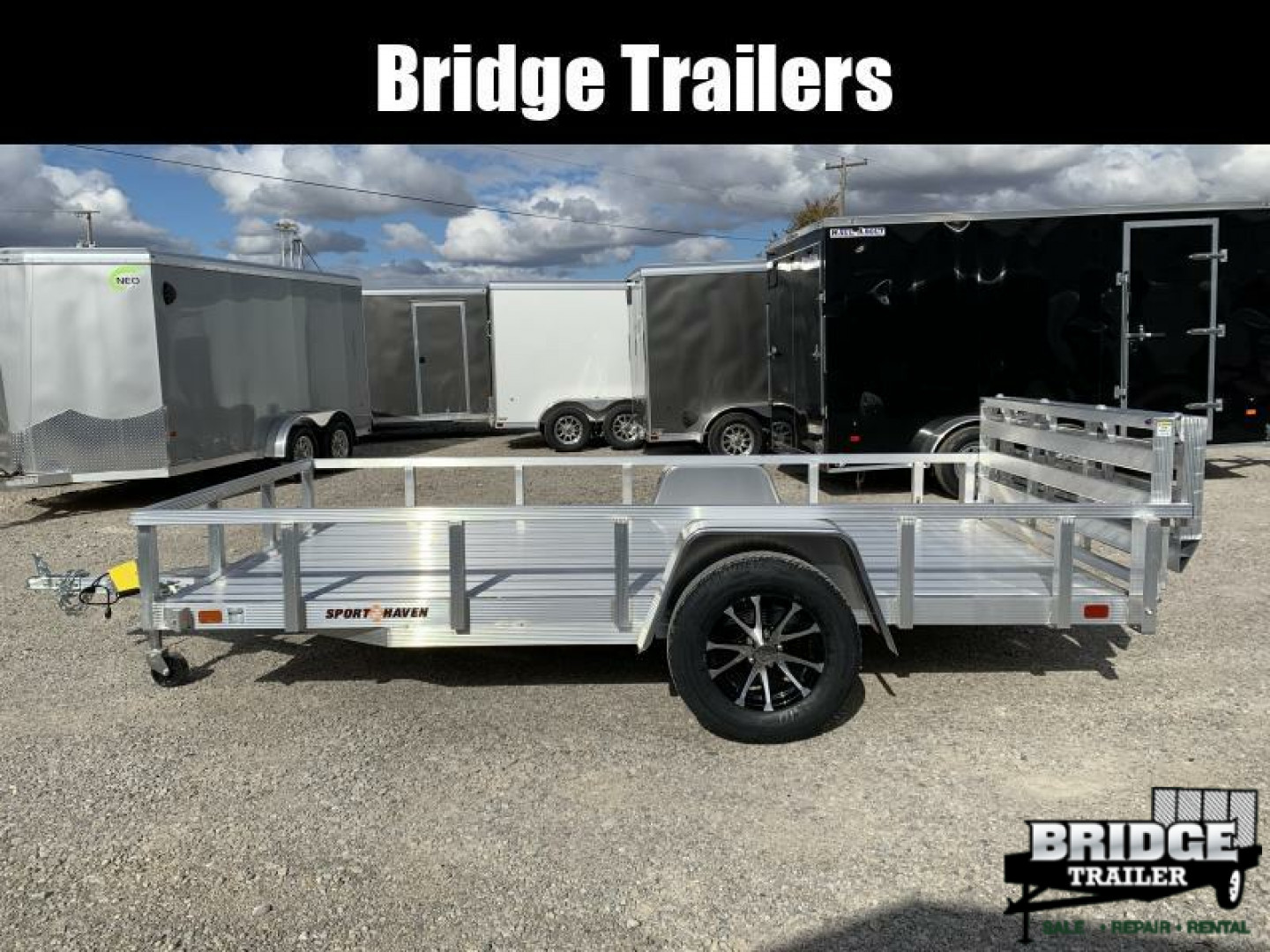 New 2025 Sport Haven AUT612D-F (6' X 12') 2.9K Single Axle Deluxe ...
