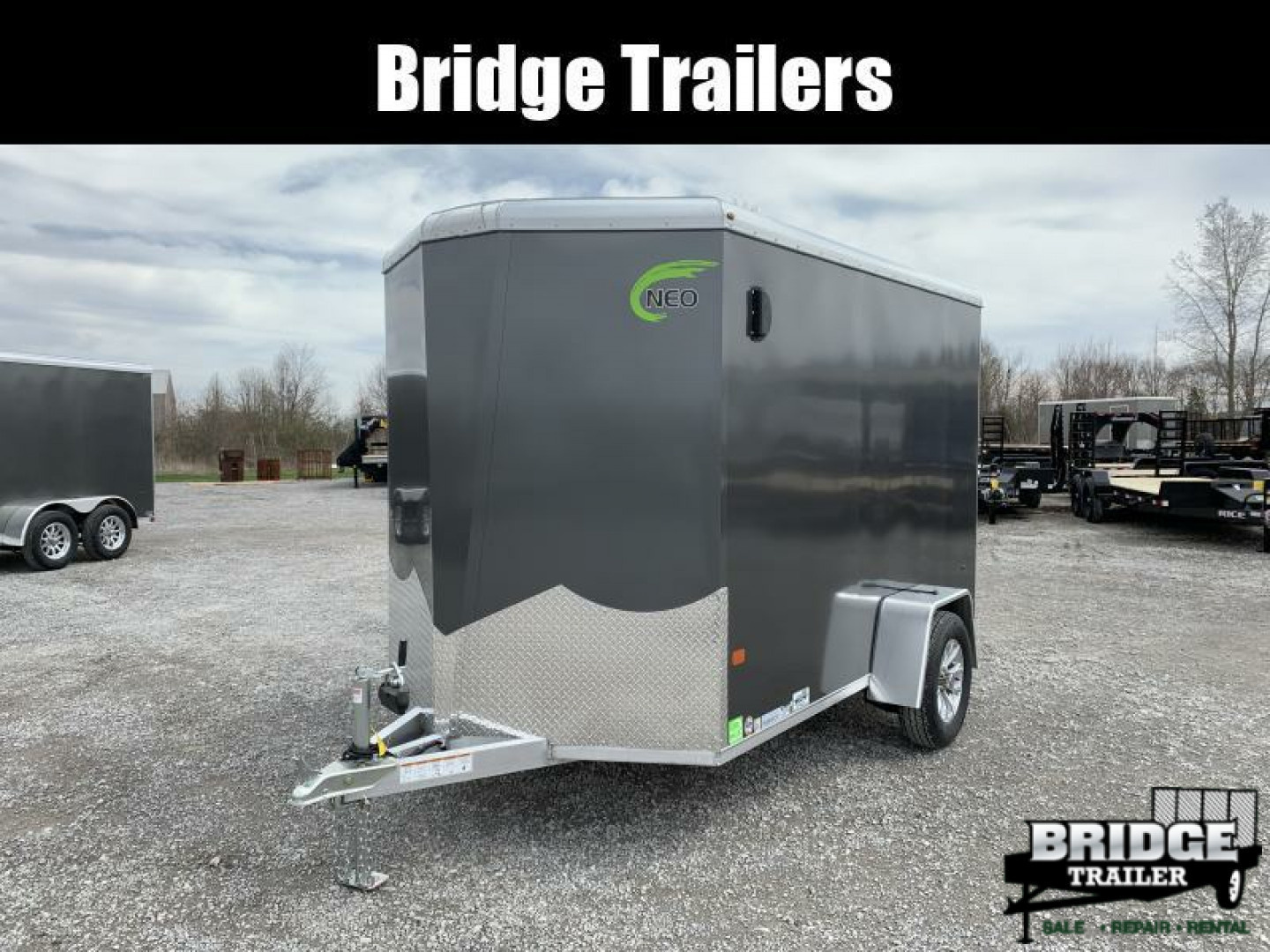 New 2025 NEO Trailers NAV106SR6 (6' X 10') 2.9K V-Nose Cargo / Enclosed ...