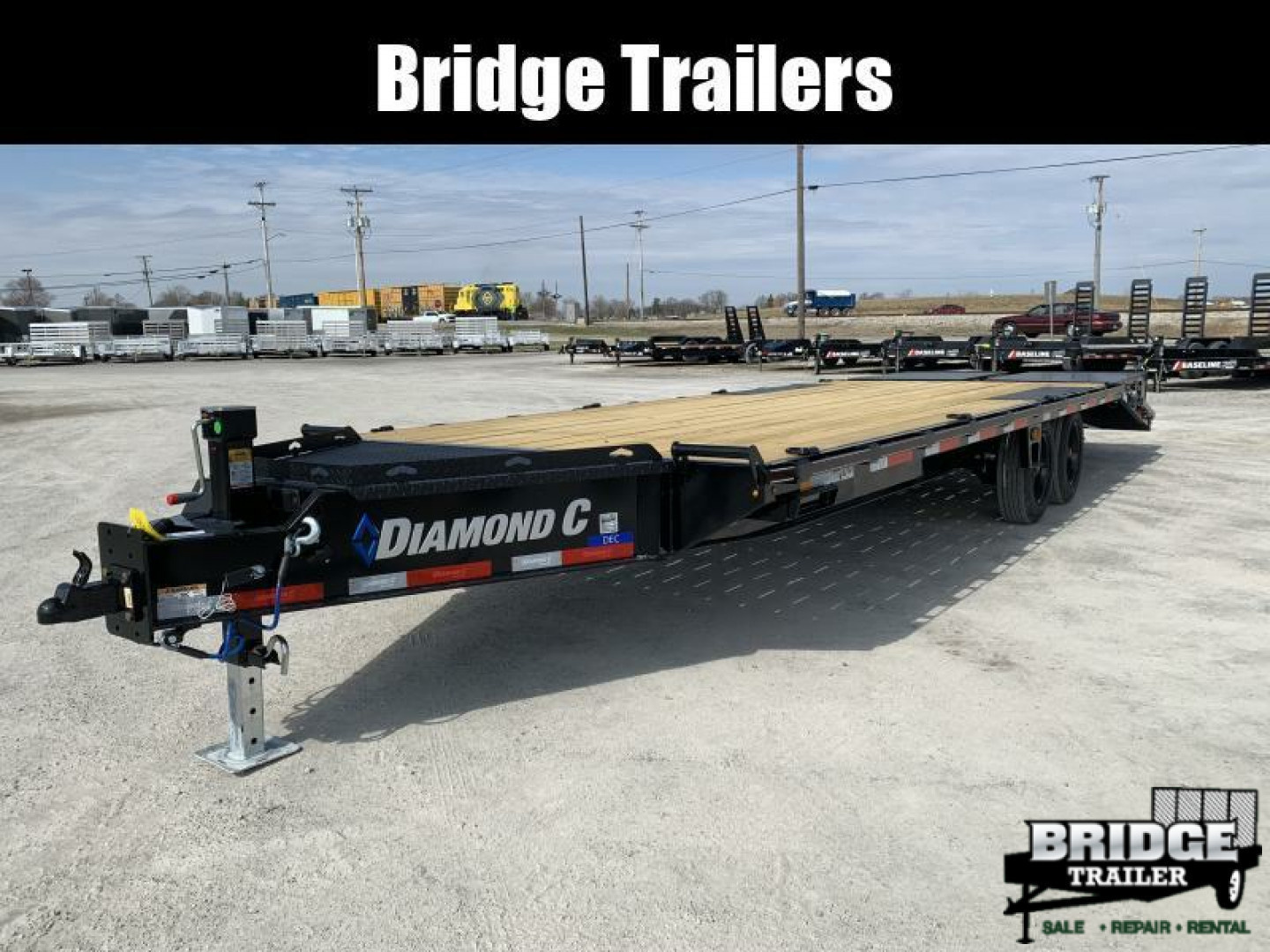 New 2025 Diamond C Trailers DEC208L24X102 (19' + 5' X 102") 18K Max ...