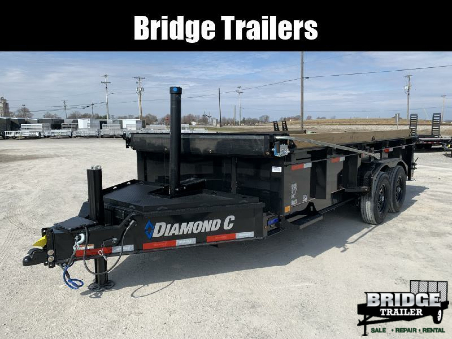 New 2025 Diamond C Trailers LPT207L16X82 (82" X 16') 14.9K Telescopic ...