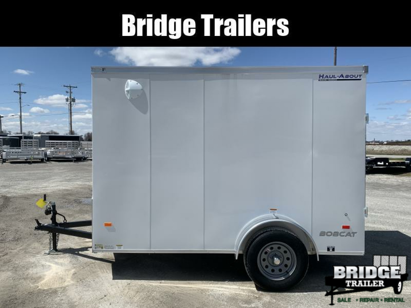 New 2025 Haul-About Bobcat BCT610SA (6' X 10') 2.9K V-NOSE Cargo ...