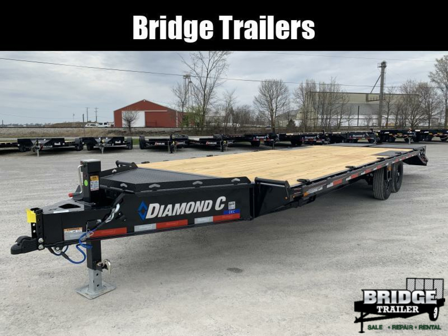 New 2025 Diamond C Trailers DEC207L26X102 (26' X 102") 14.9K Max Ramp ...