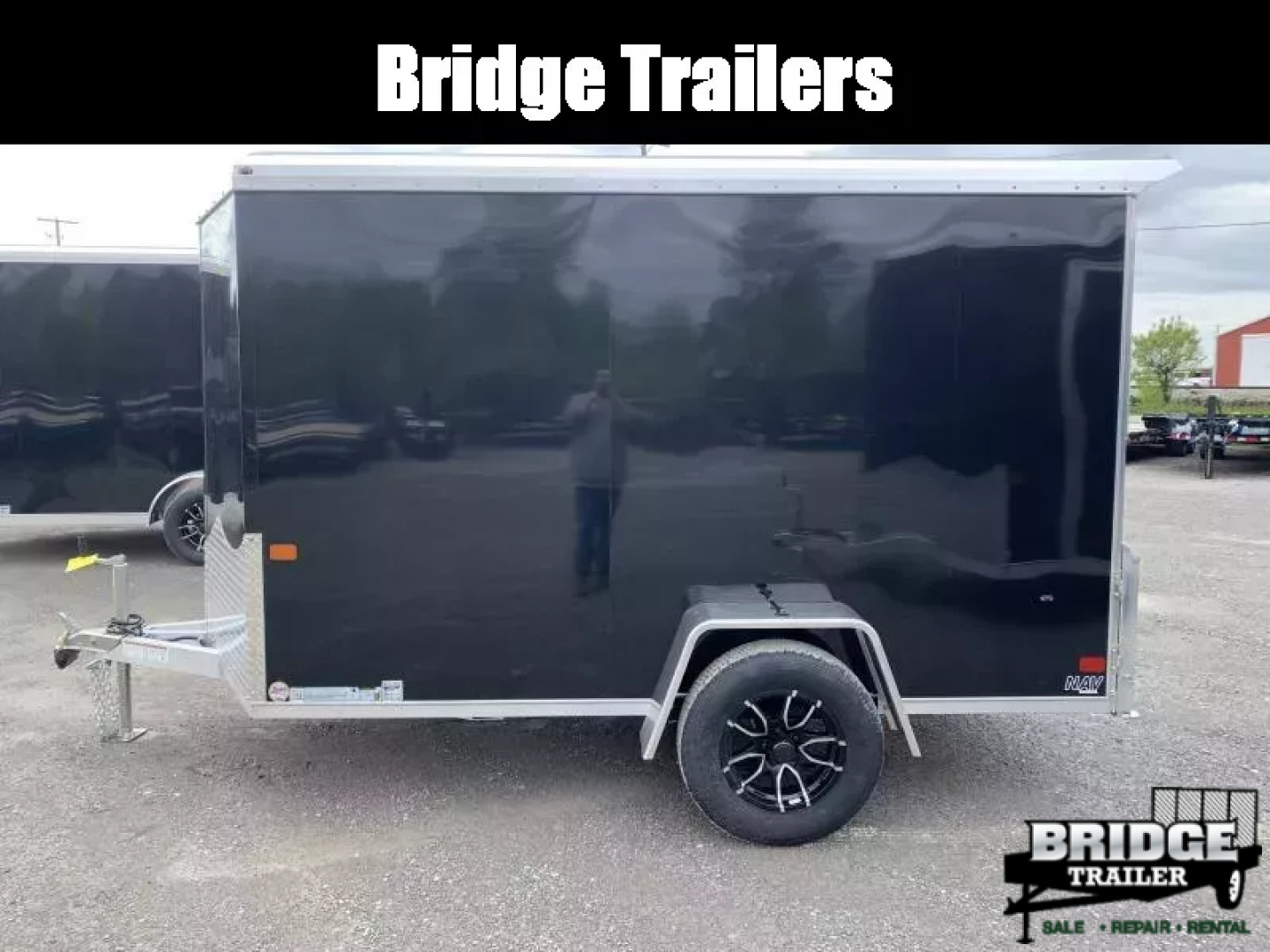 New 2025 NEO Trailers NAV106SR (6' x 10') 2.9K V-Nose Cargo / Enclosed ...