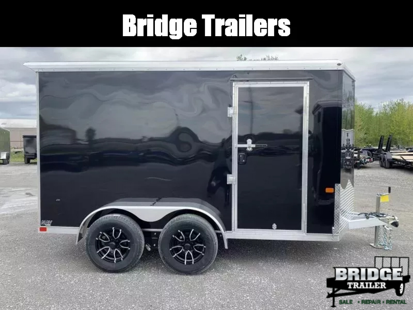 New 2024 NEO Trailers NAV126TR6 (6' X 12') 7K V-Nose Cargo / Enclosed ...