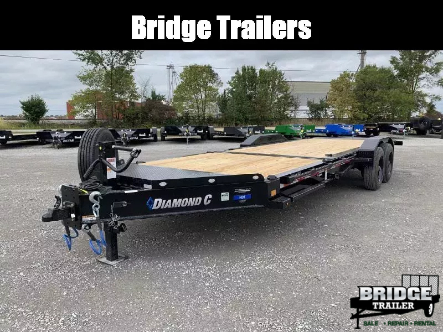 New 2025 Diamond C Trailers HDT210L22X82 (82" X 22') 20K Partial Tilt ...