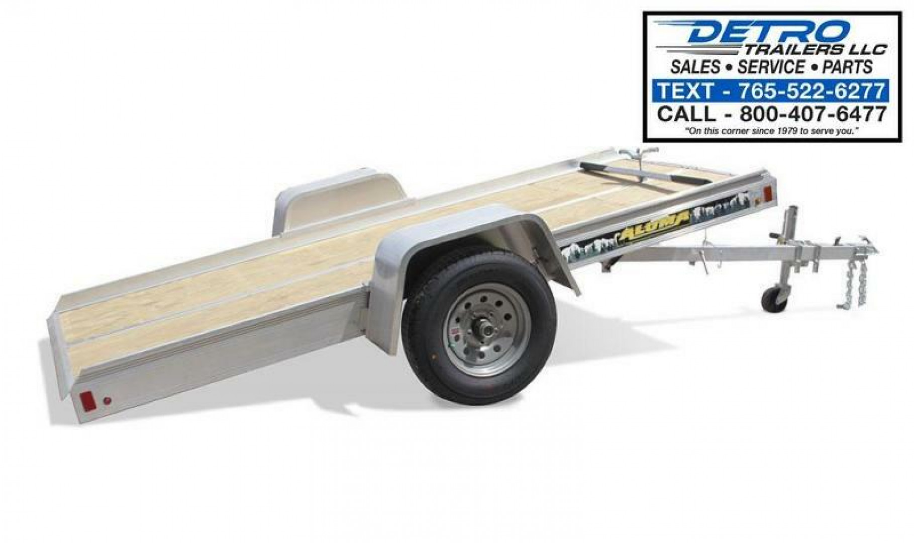 New 2022 Aluma 8605 Tilt 50" x 10' 2K Torsion Idler Snowmobile/Utility ...