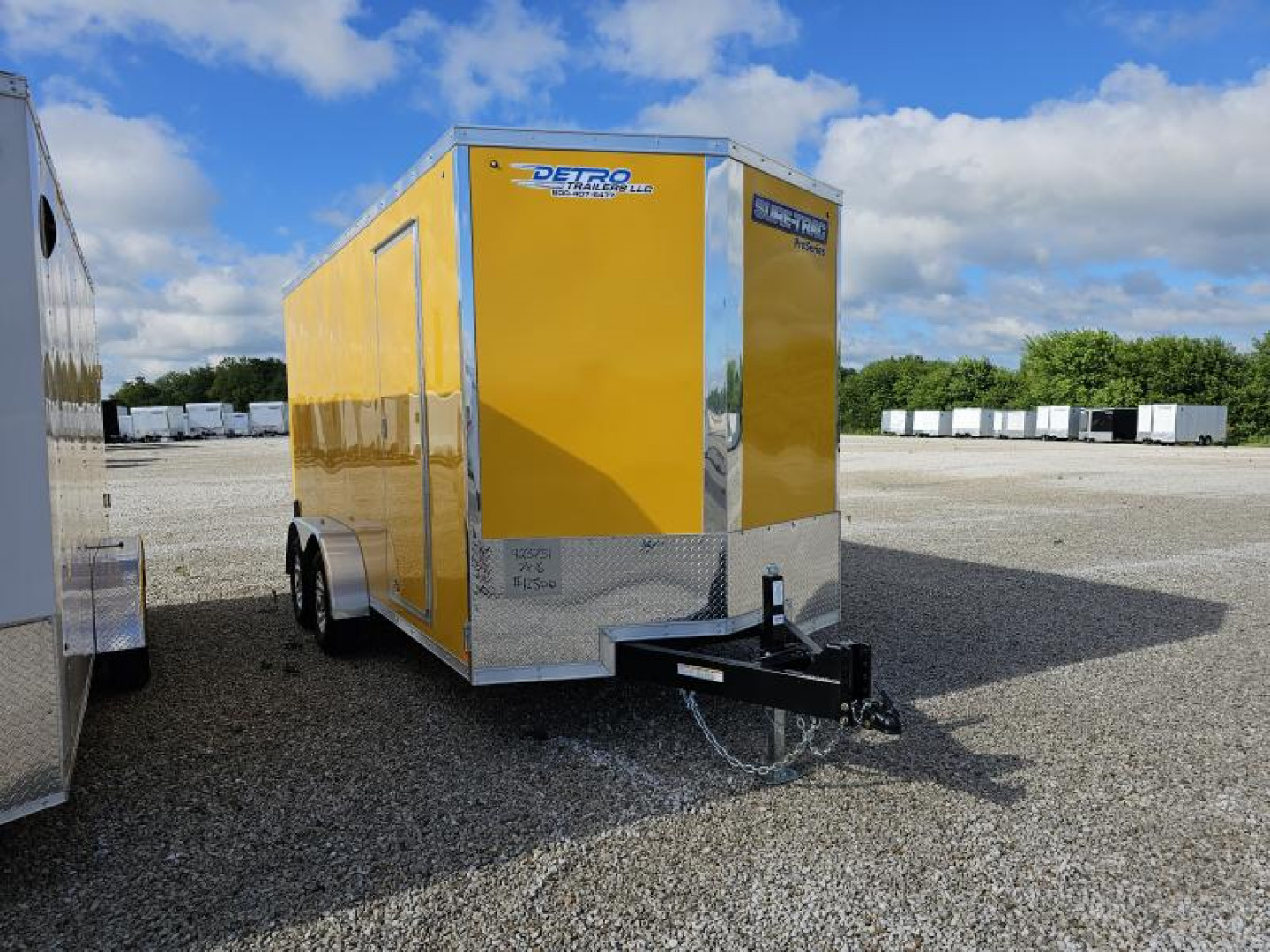 New 2024 Sure-Trac PENSKE YELLOW 7' x 16' 10K Pro Series Ramp Door ...