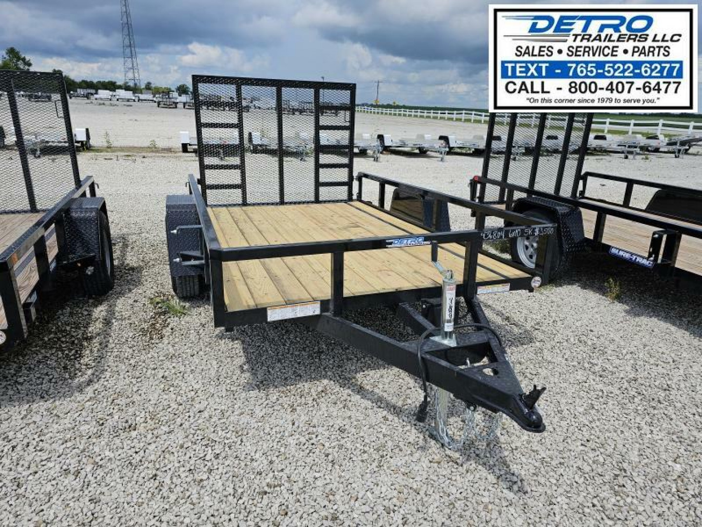 New 2025 Sure-Trac 6' x 10' 5K Tube Top Utility Trailer w/ Brakes