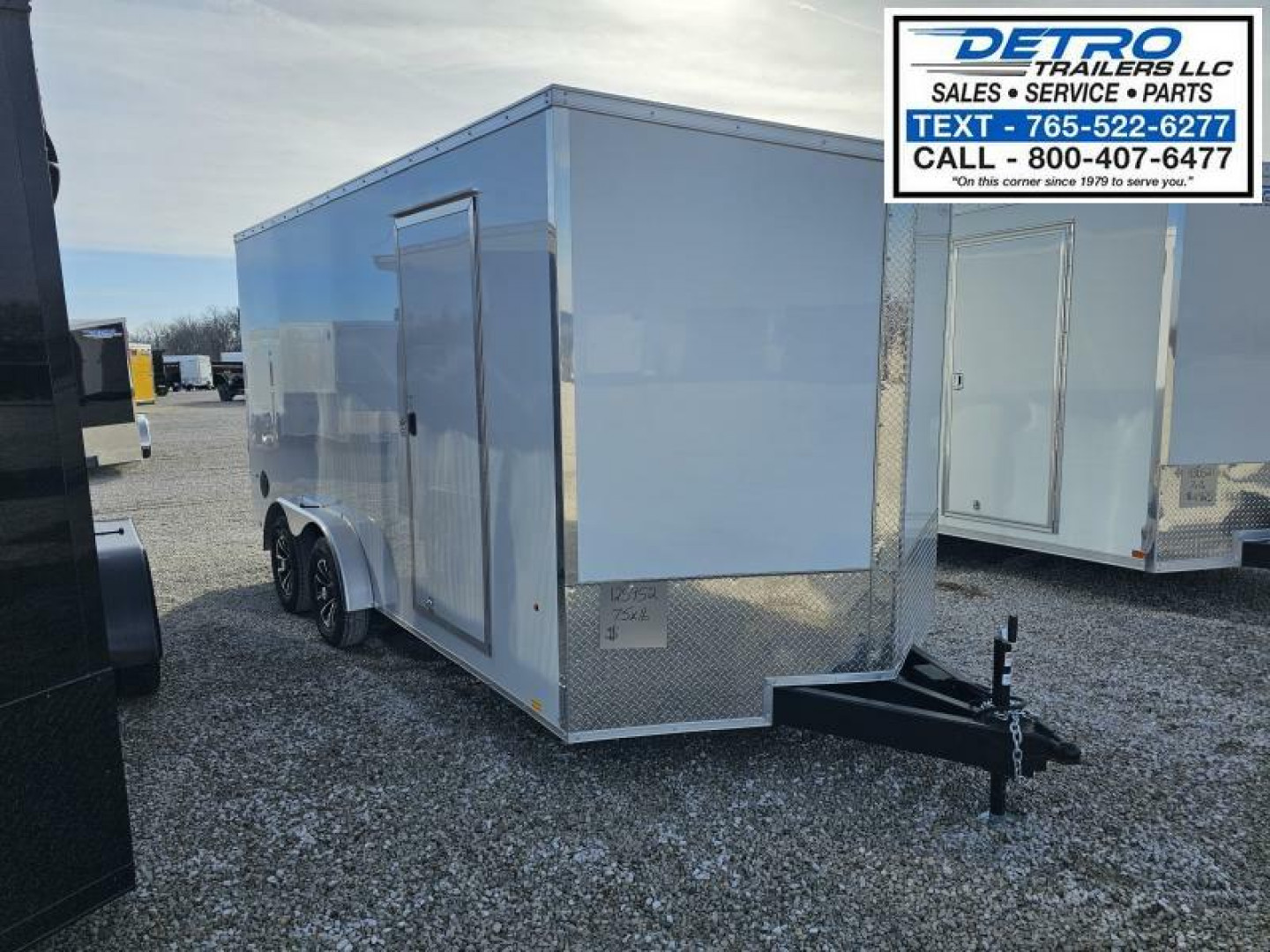 New 2025 Cargo Express XL SE 7.5' x 16' 7K Ramp Door V-nose Enclosed ...