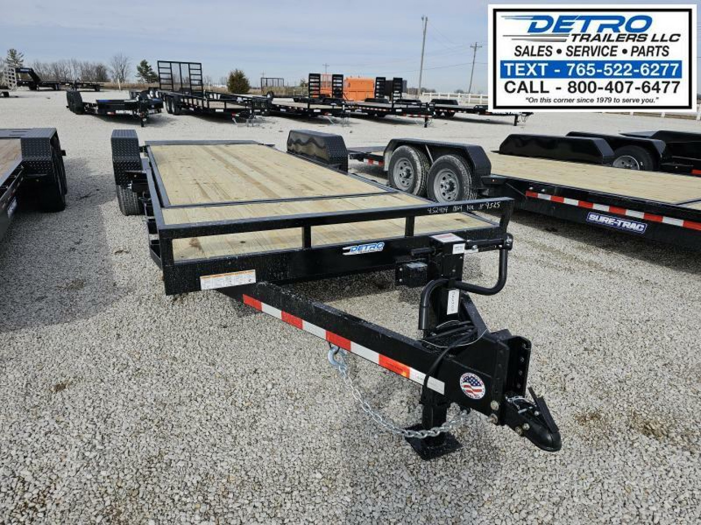 New 2025 Sure-Trac 7' x 22' (18+4) 14K Tilt Bed Equipment Trailer