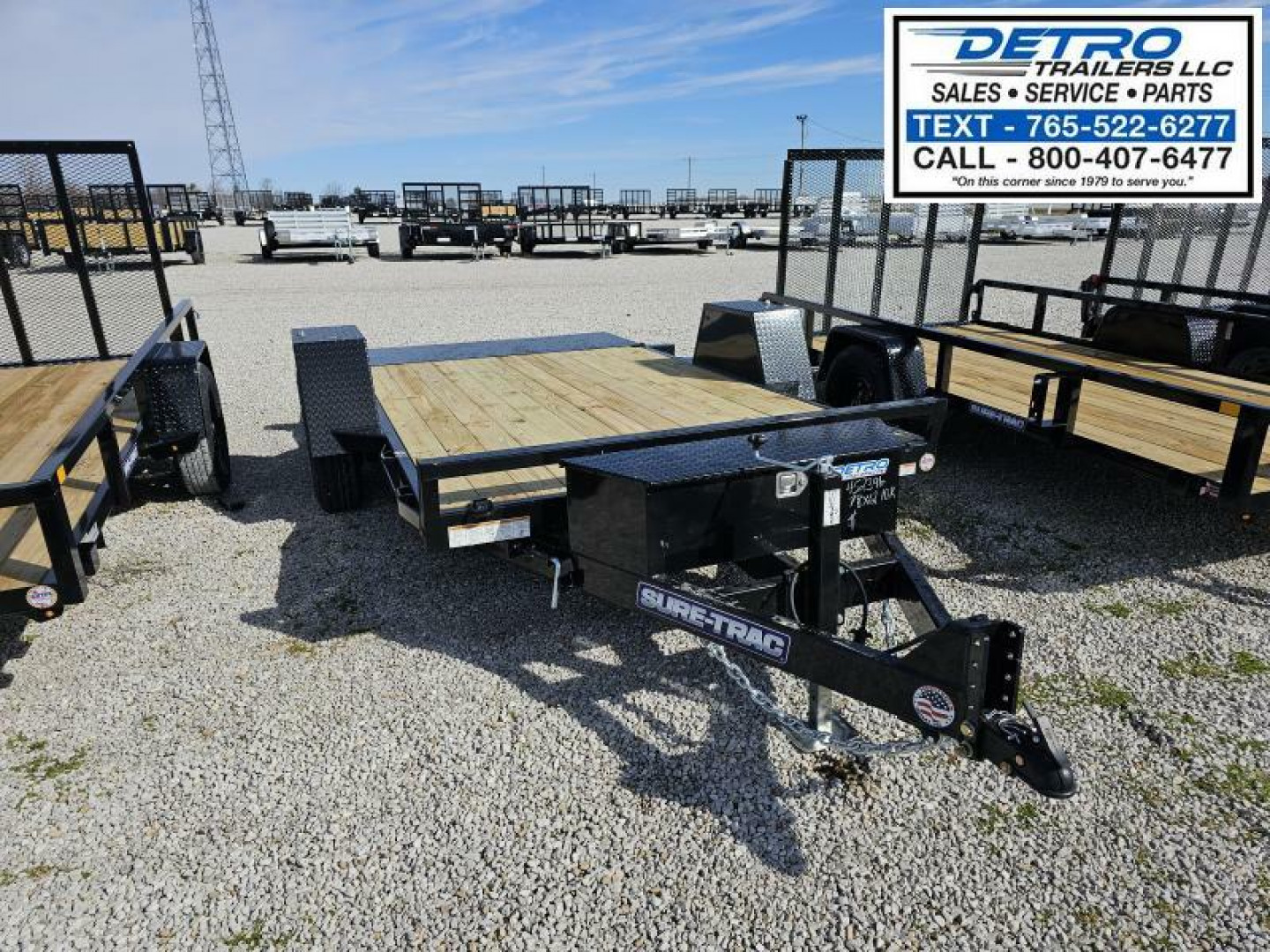 New 2025 Sure-Trac 78" x 12' 10K Single Axle Tilt Bed Equipment Trailer