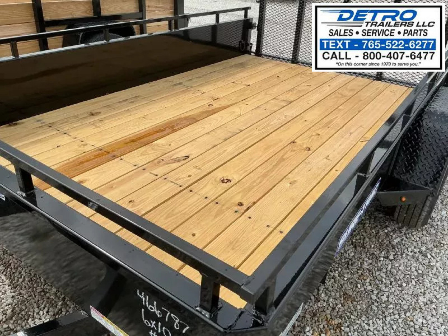 New 2025 Sure-Trac 6' x 10' 3K Steel High Side Utility Trailer