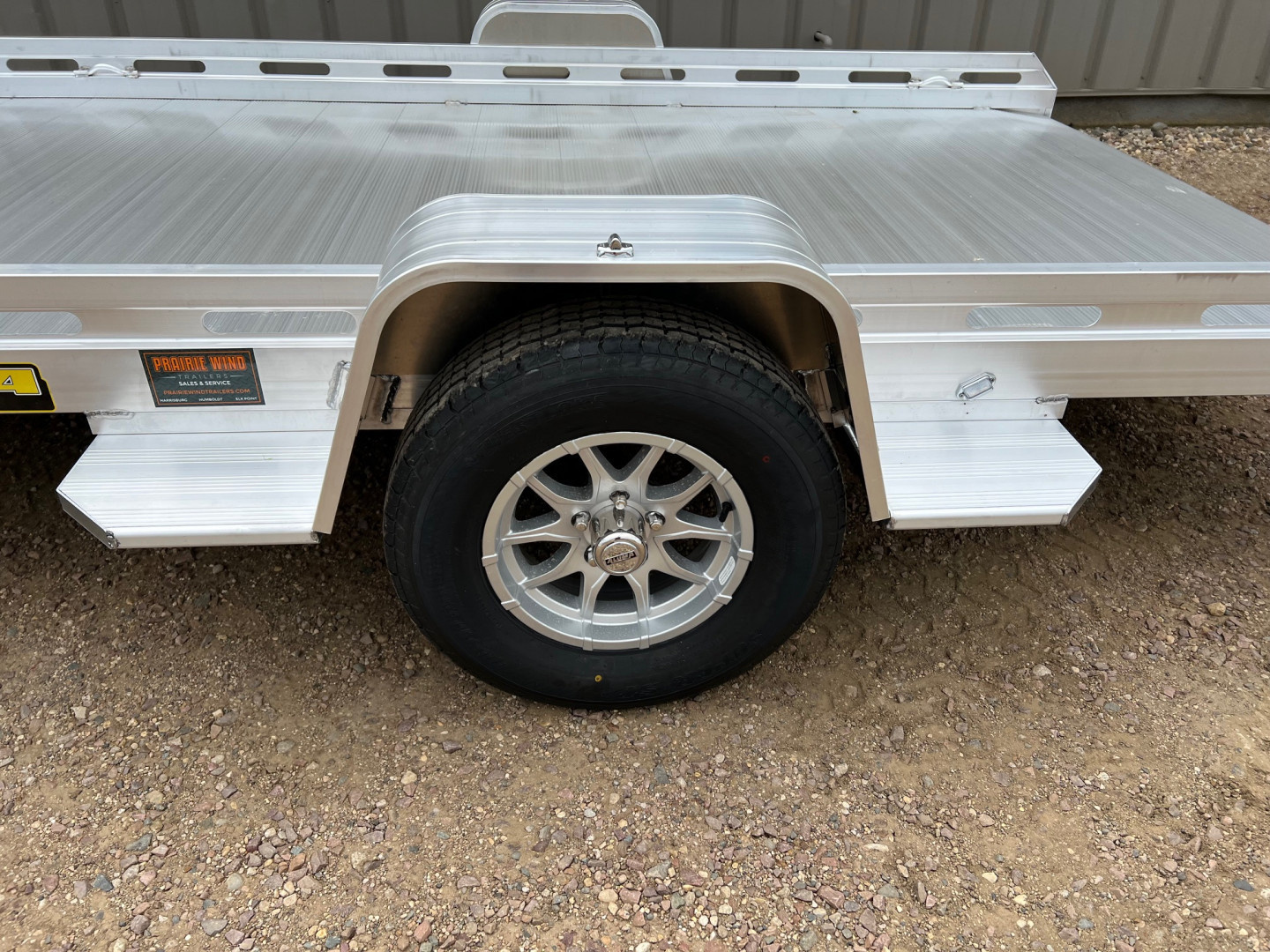 New 2026 Aluma 7712H-Tilt Aluminum Utility Trailer for sale in Humboldt, SD