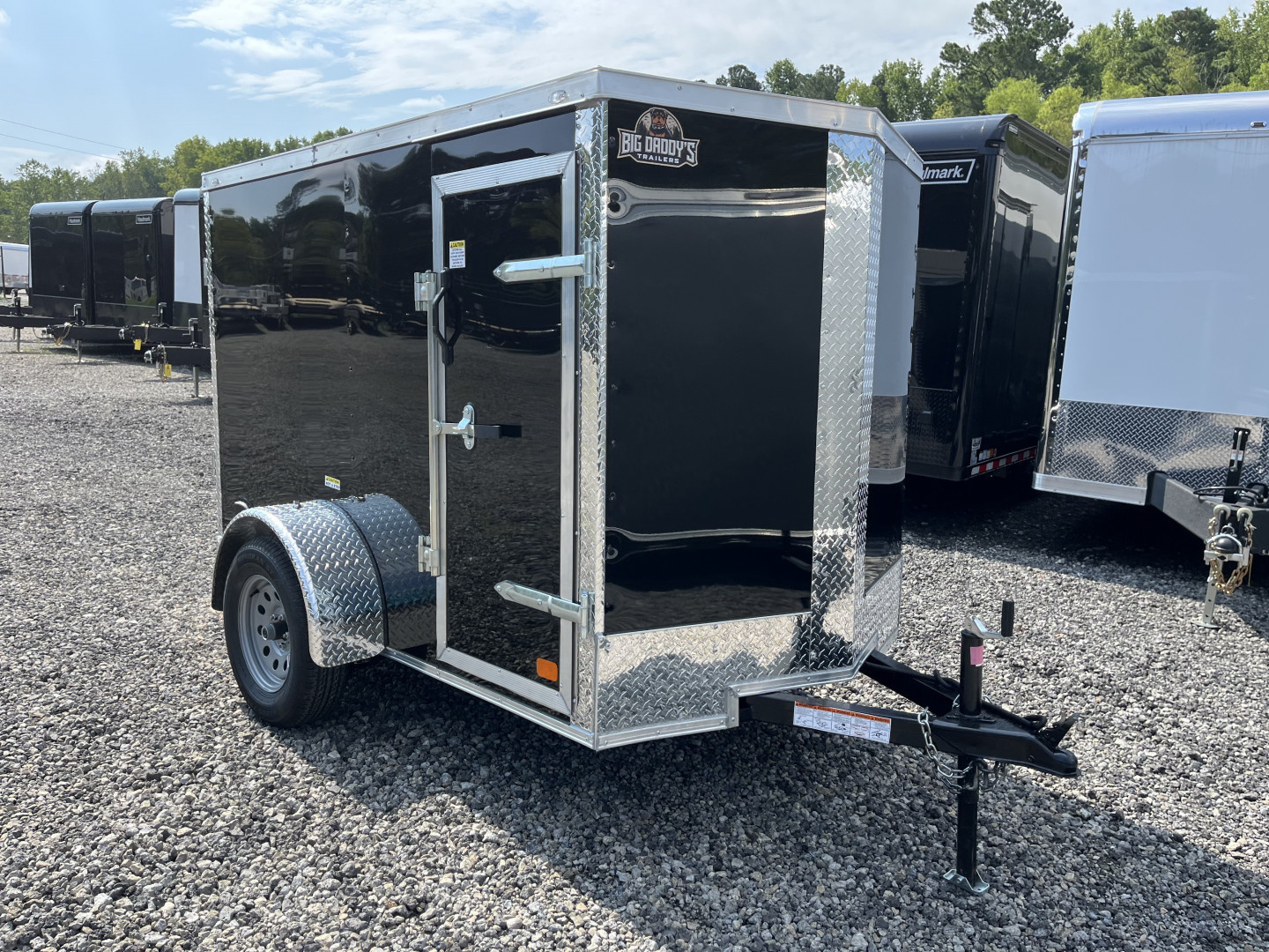 New 2026 Big Daddys Edition 5X8 Enclosed Trailer With Side Door, Ramp ...