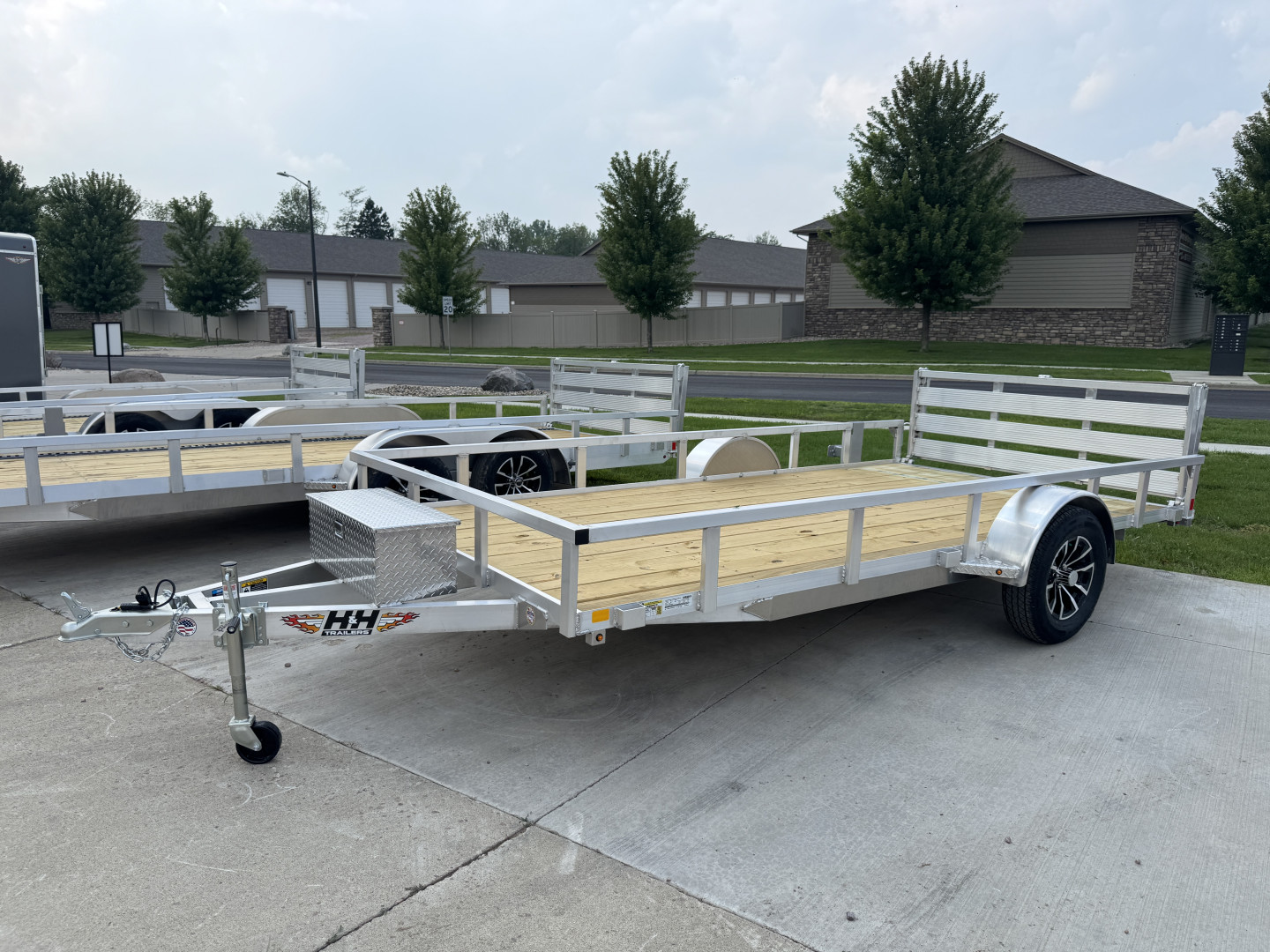 New 2026 H&H Trailers RSA-14 3k Utility Trailer for sale in Harrisburg, SD