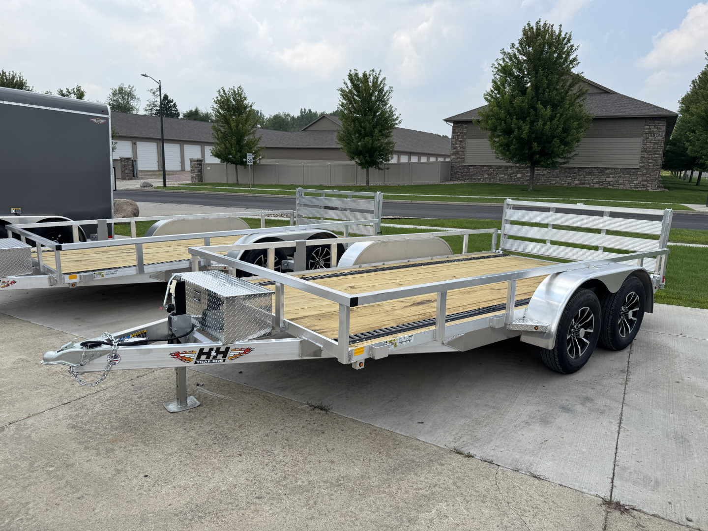 New 2026 H&H Trailers TRSA-14 3K Utility Trailer