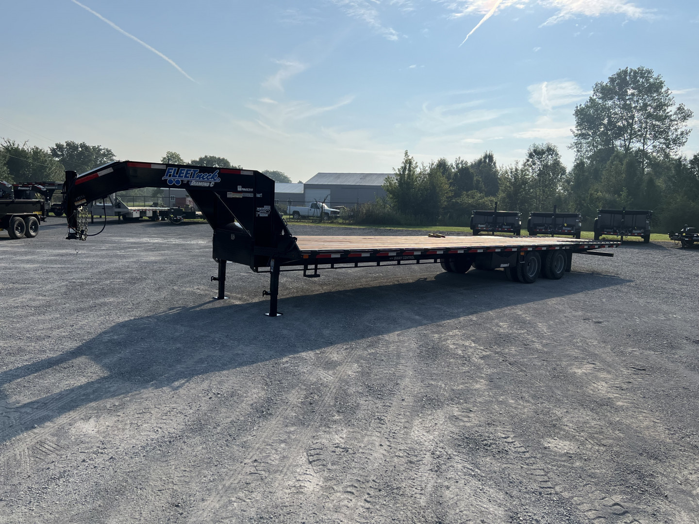 Used 2017 Diamond C Trailers FMAX210L36X102 Flatbed Trailer