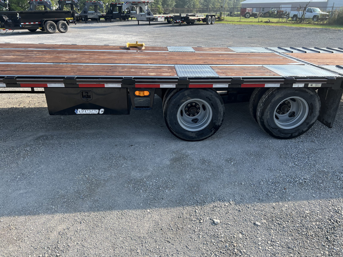 Used 2017 Diamond C Trailers FMAX210L36X102 Flatbed Trailer