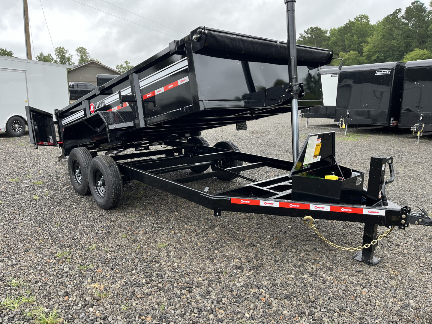 New 2025 U-Dump Pro-Heavy 7x14 Dump Trailer, 25" Sides, Telescopic, 14K ...