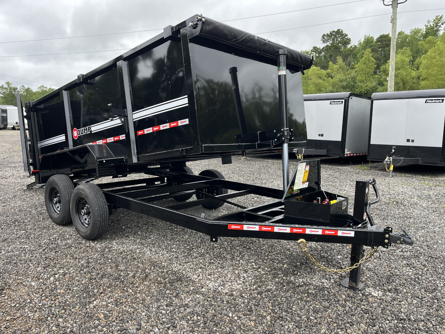 New 2025 U-Dump Pro-Heavy 7x14 Dump Trailer, 48" Sides, Telescopic, 14K ...