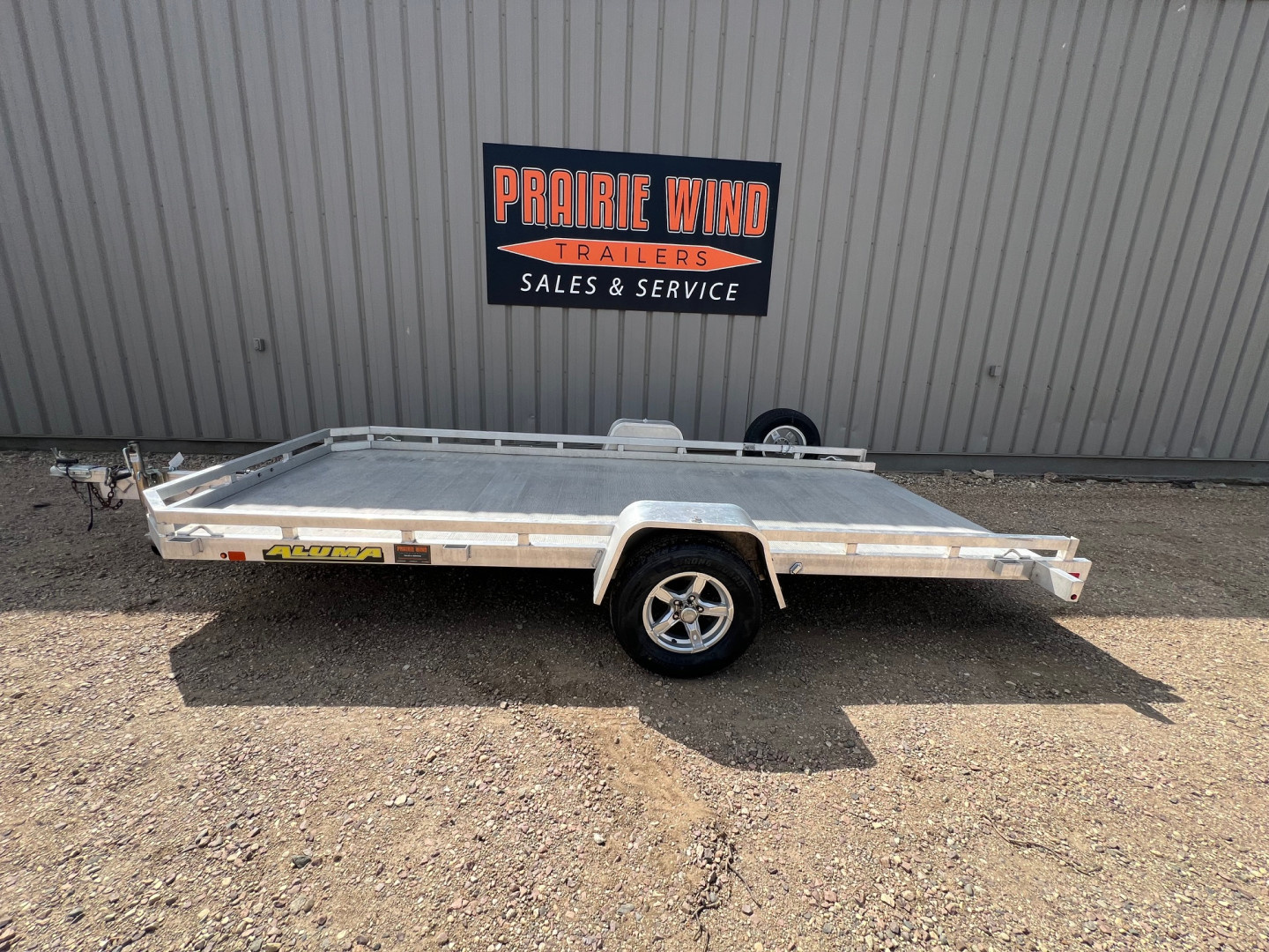 Used 2022 Aluma 14' Tiltbed Aluminum Utility Trailer for sale in ...