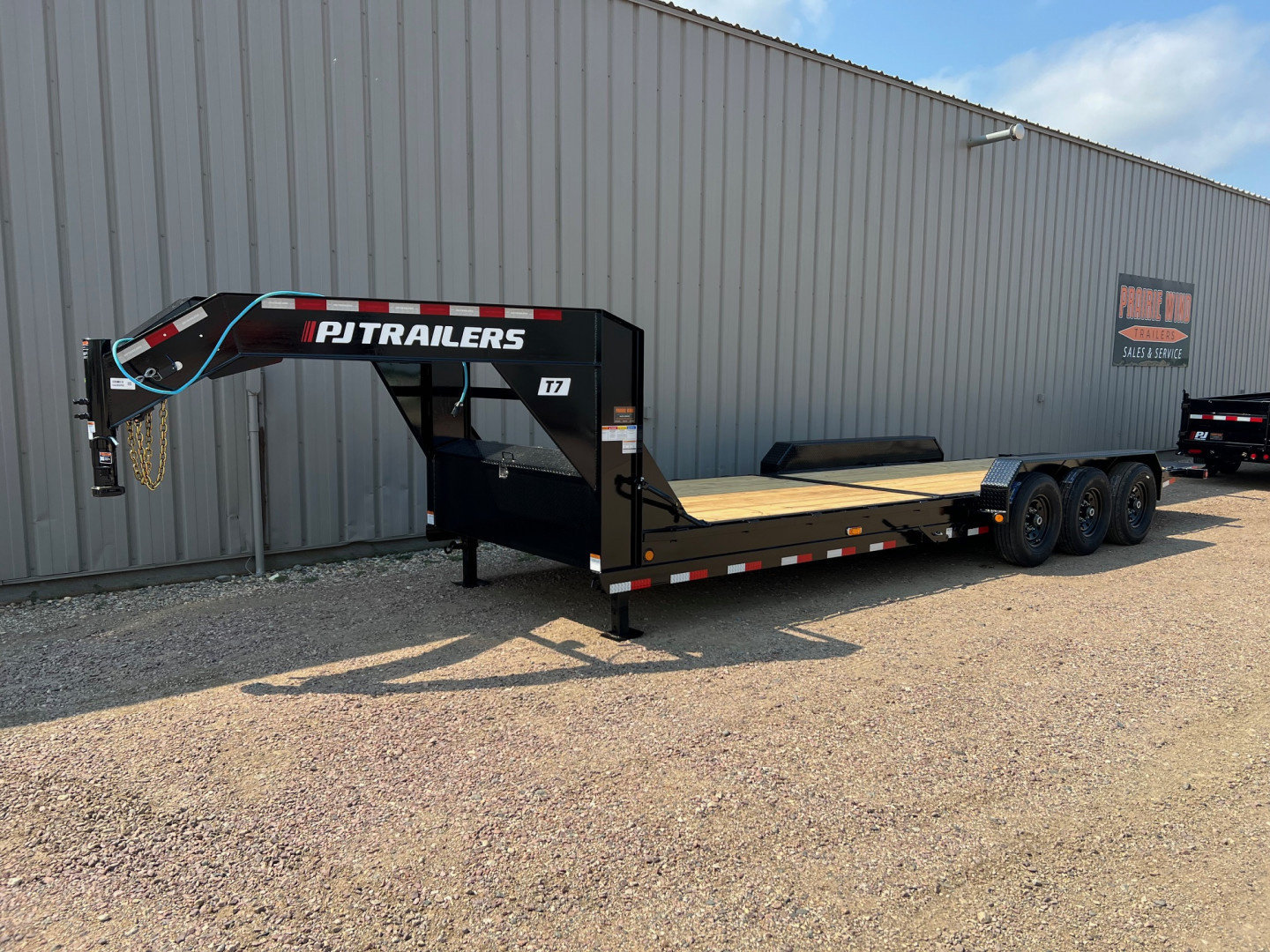 New 2026 PJ Trailers 26 Tilt Gooseneck Triple Axle T7 Trailer