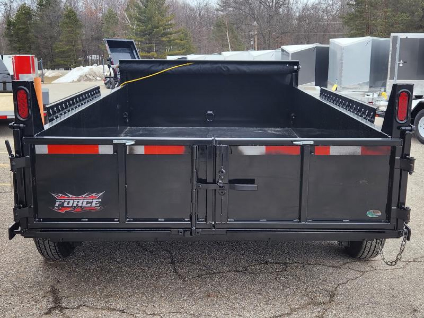 New 2025 Force 7 X 12 Dump Trailer