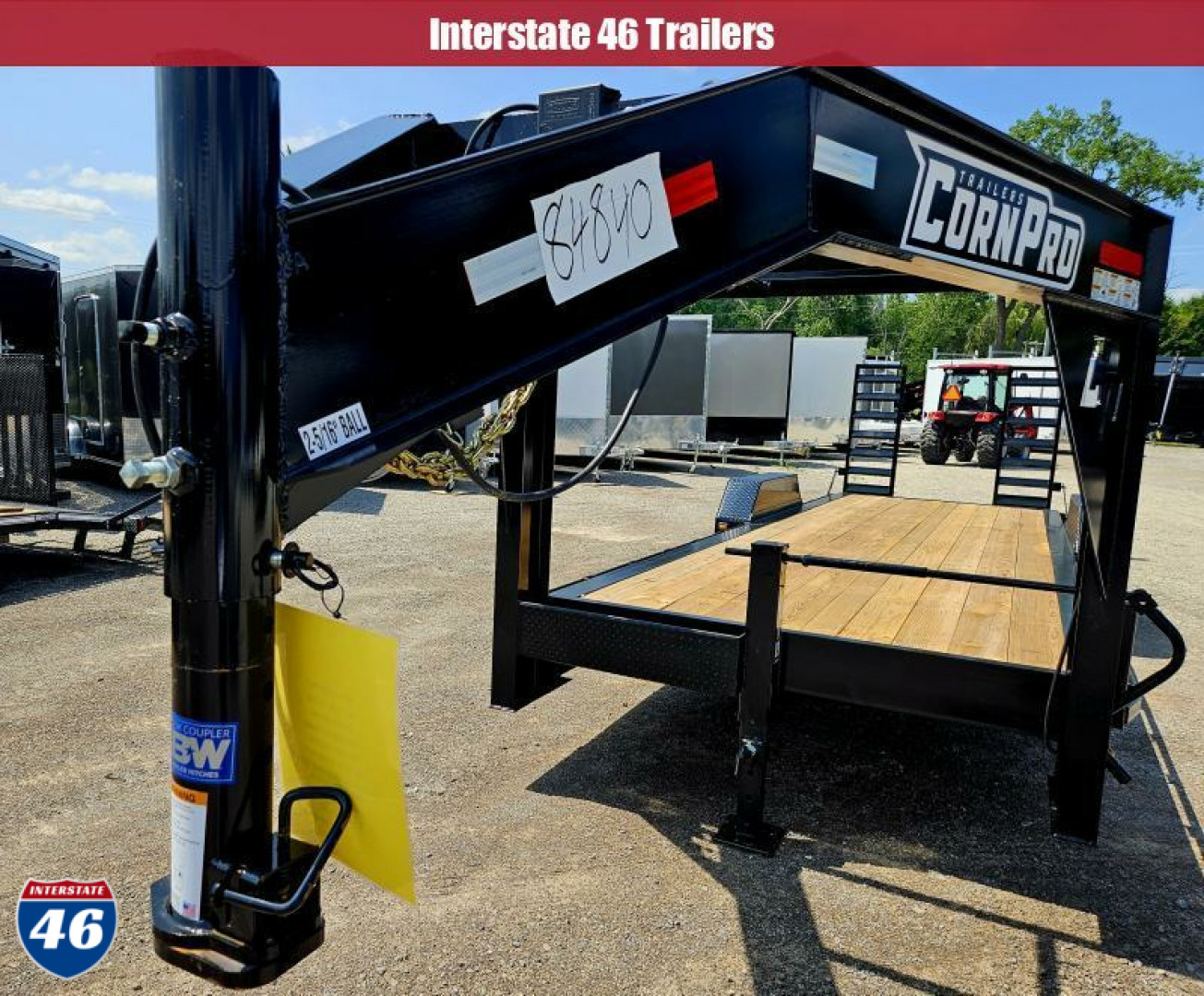 New 81" X 24' CORN PRO 8 K AXLES HEAVY DUTY EQUIPMENT TRAILER 2024 for ...