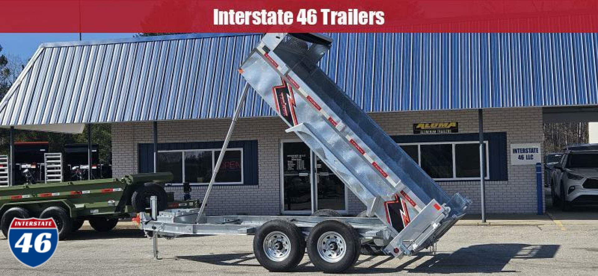 New 6 X 12 GALVANIZED DUMP TRAILER 2024 TRIUMPH 7 K AXLES