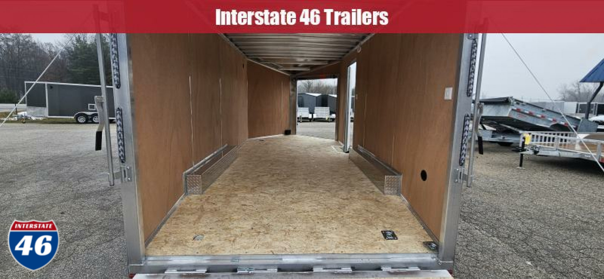 New 8 X 16 ENCLOSED SNOWMOBILE/SIDE BY SIDE POLYCOR EXTERIOR 2025 ...