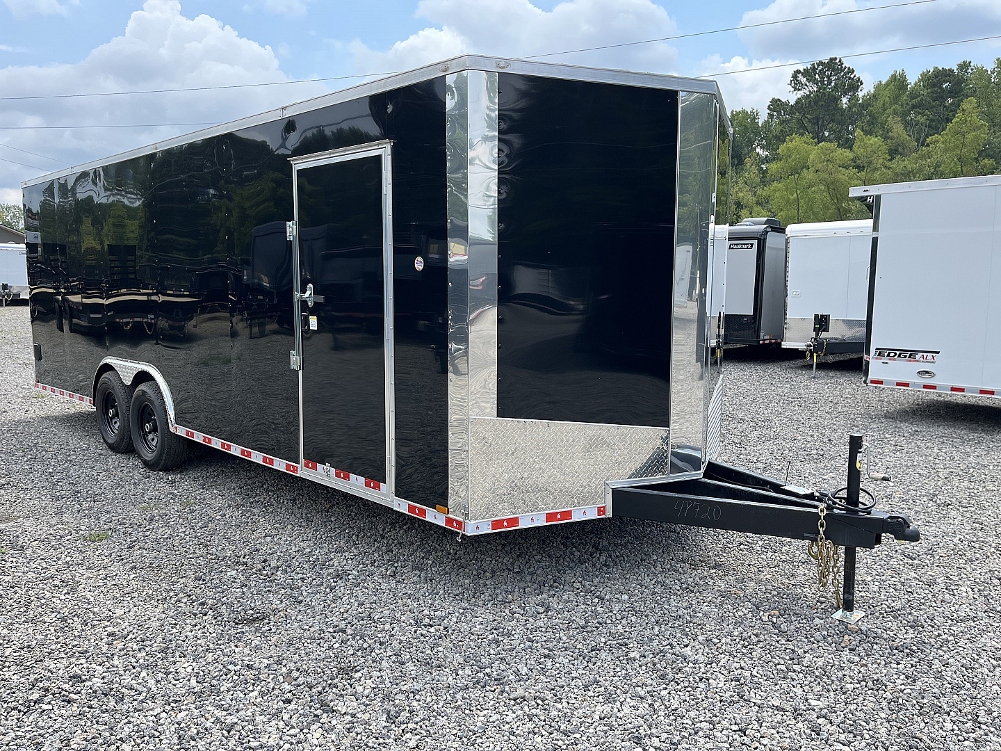 New 2026 Spartan Cargo 8.5x24 Enclosed Trailer, White PolyCor, BIG PKG, 14K GVWR, 60" Triple ...