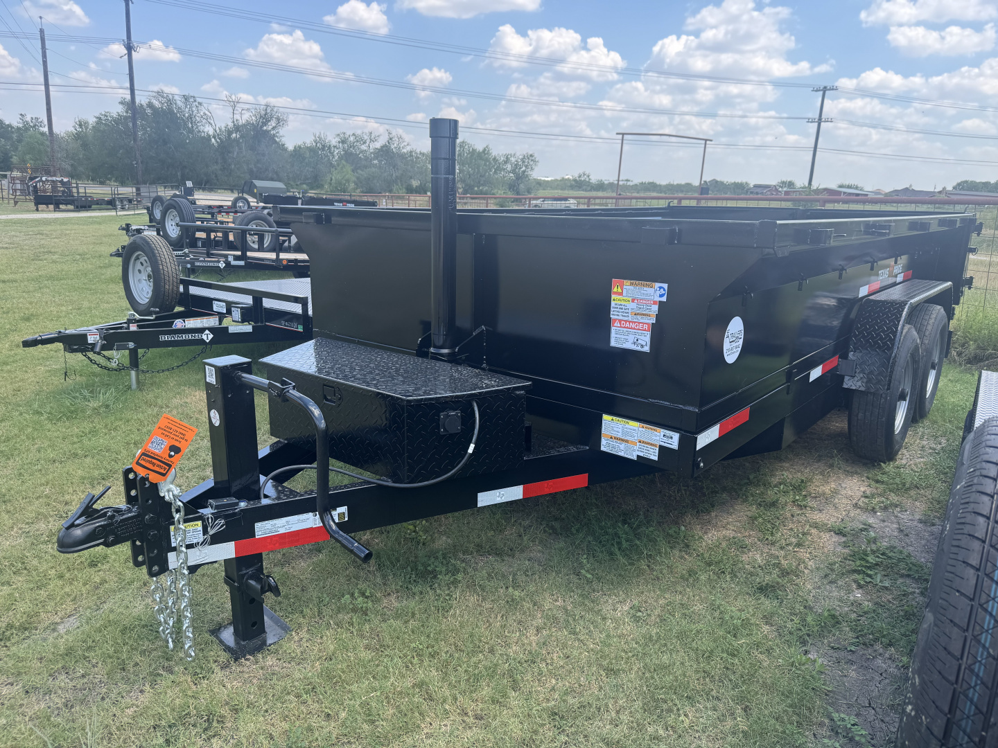 New 2025 Texas Pride Trailers DT716316KBP Dump Trailer