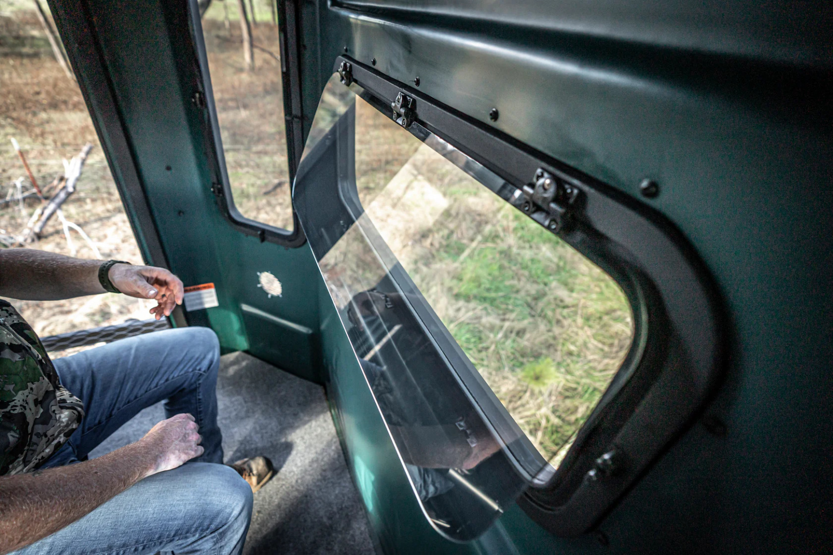 New 2025 Titan Hunting Blinds TITAN COMBO BLIND WITH 8FT TOWER AND 2FT ...