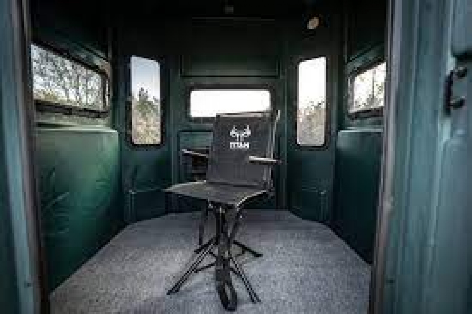 New 2025 Titan Hunting Blinds TITAN COMBO BLIND WITH 12FT TOWER AND 2FT ...