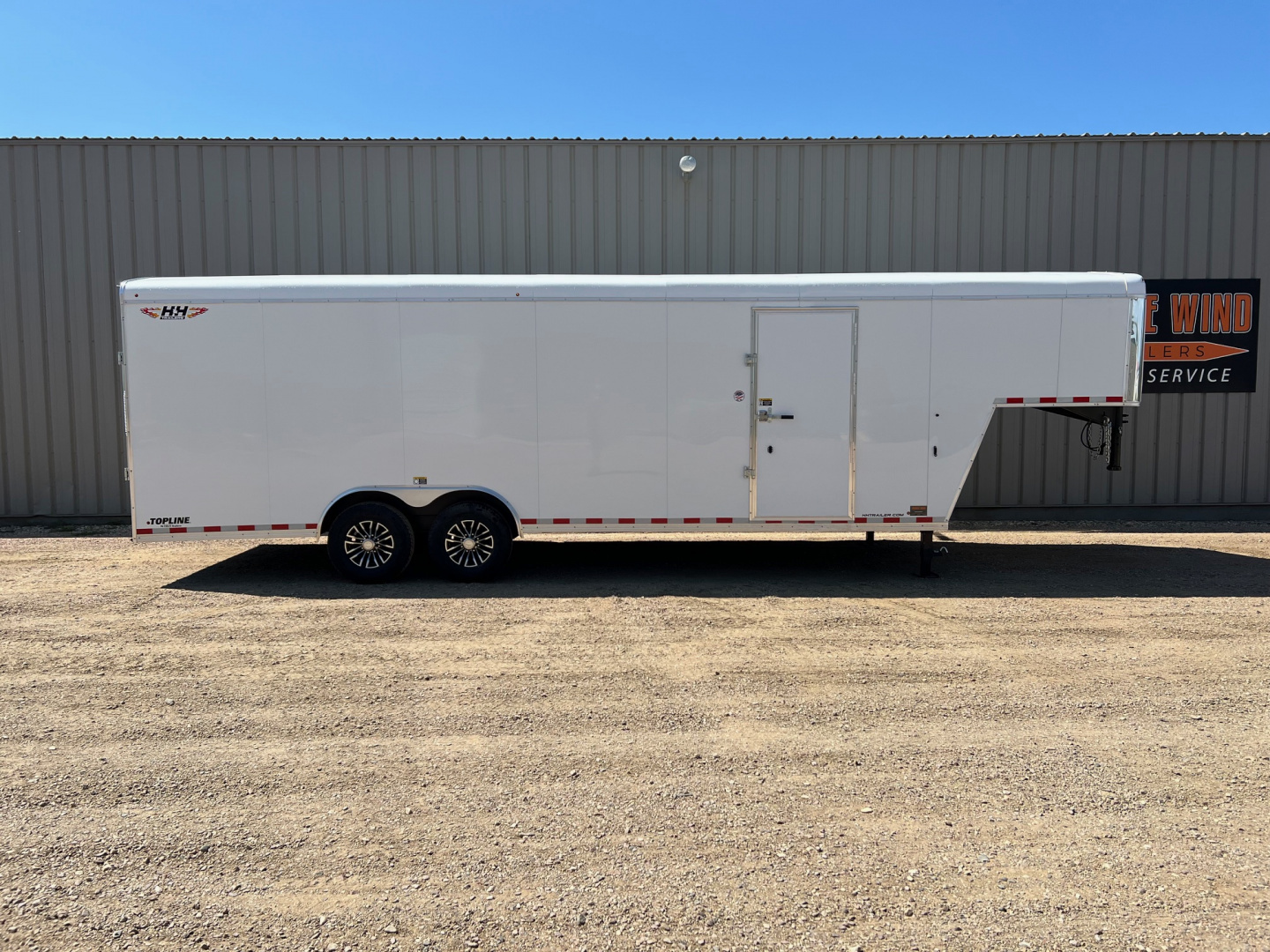 New 2026 H&H Trailers 24 Gooseneck Cargo / Enclosed Trailer for sale in ...