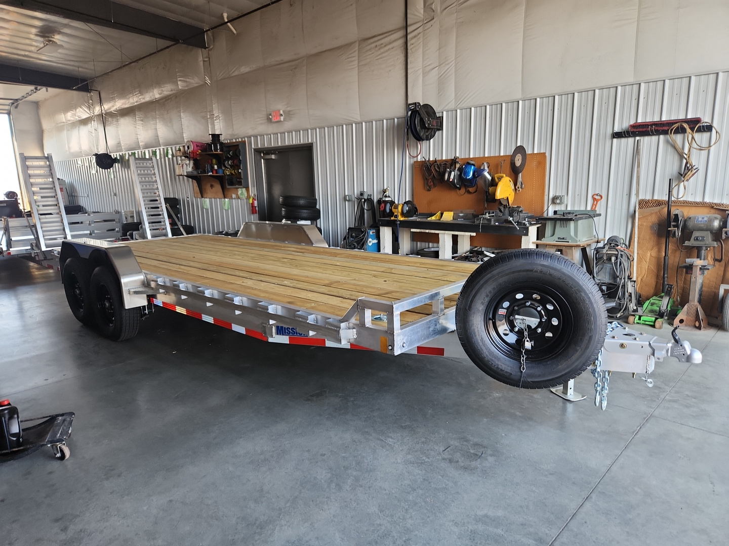 New 2026 Mission MPAT 83 X 22 BP Utility Trailer for sale in Laurel, MT