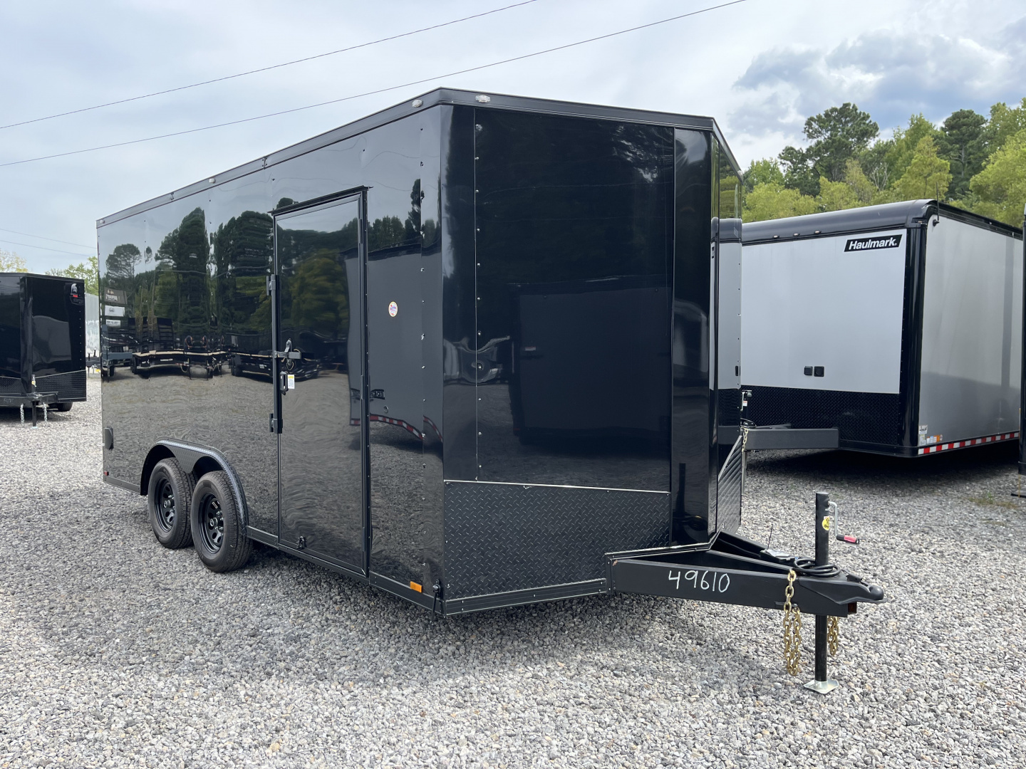 New 2026 Spartan Cargo 8.5x16 Enclosed Trailer, Black PolyCor, 7 ...