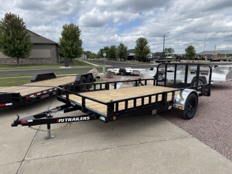 New 2026 PJ Trailers U8214 5k Utility Trailer for sale in Elk Point, SD